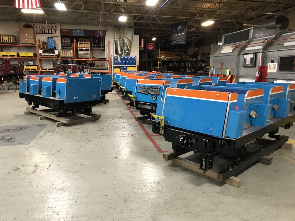 Blue Streak - Philadelphia Toboggan Coasters, Inc.